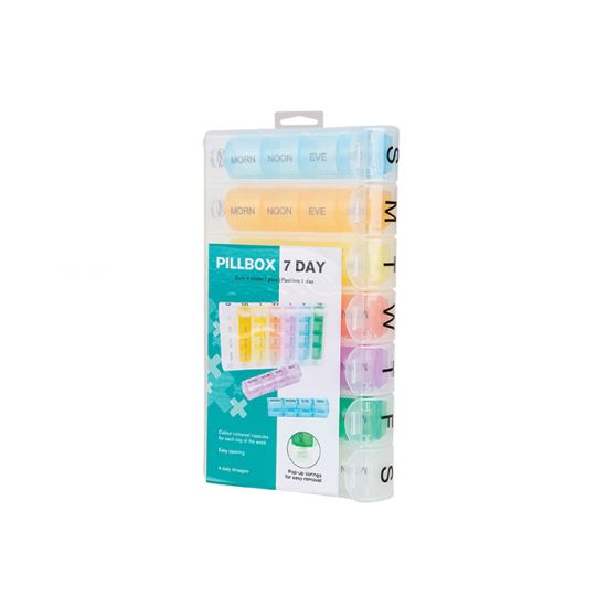 Removable 7 Day Tablet Organiser With Case | Enable Therapy Services