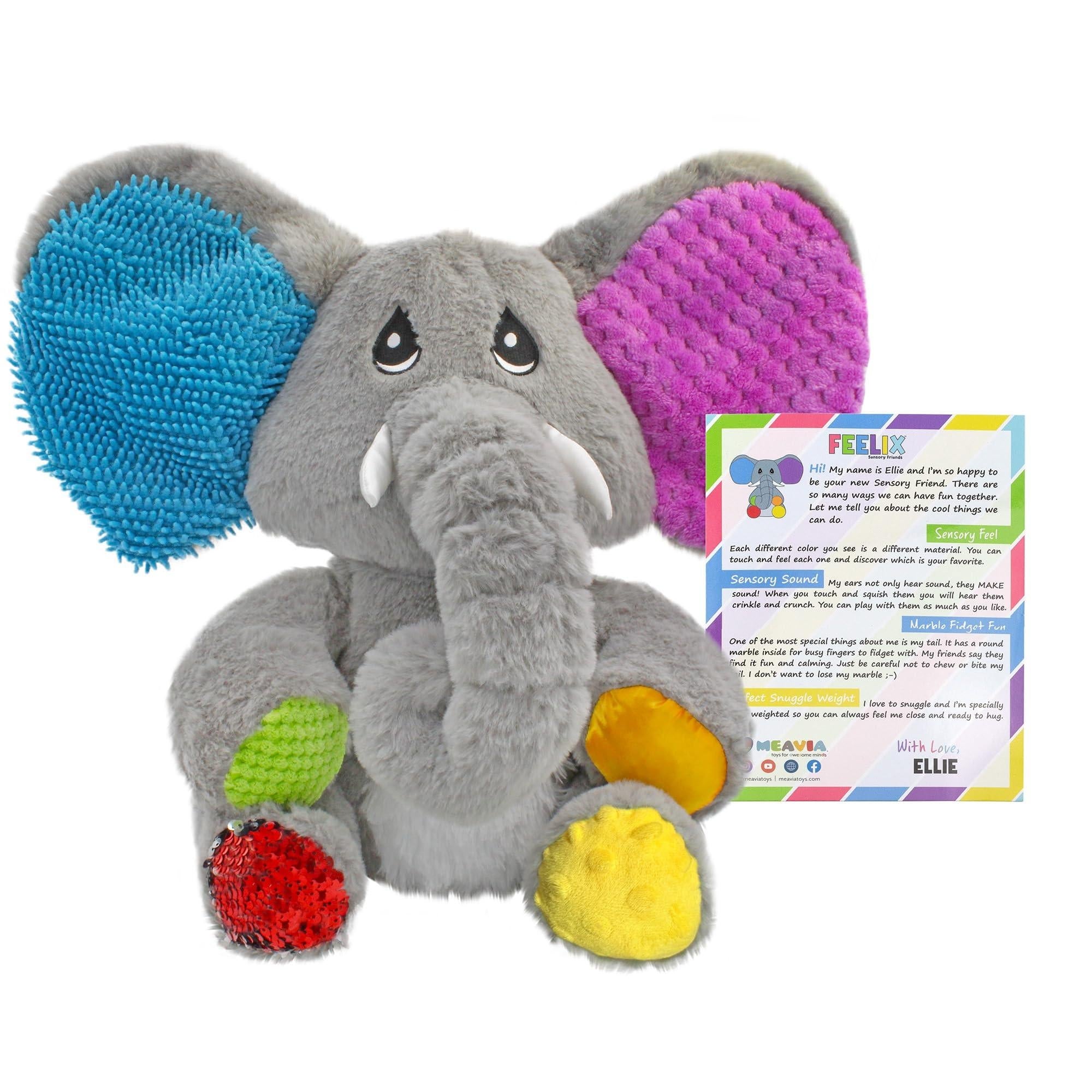 Weighted Ellie the Elephant by Meavia | Enable Therapy Services