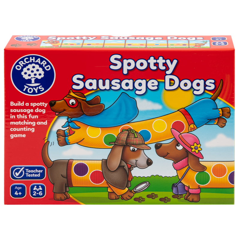 Spotty Sausage Dogs Game by Orchard Toys | Enable Therapy Services