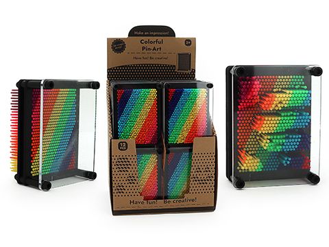 Rainbow Pin Art | Enable Therapy Services